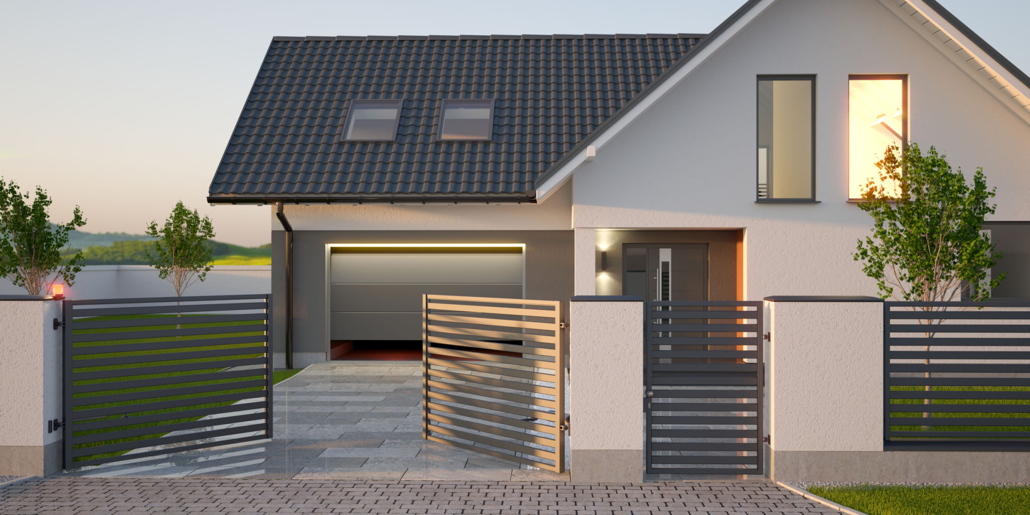 Finish Off Your Drive with Driveway Gate - Grapevine Garage Door & Gates